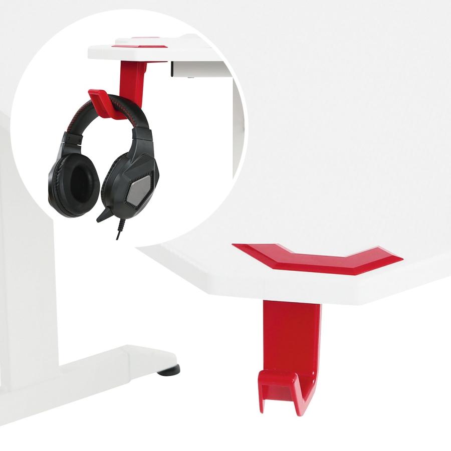 ニトリ ゲーミングデスク(GM001 118 WH) パソコンデスク PCデスク ワークデスク : ニトリ Yahoo!店 - 通販 ...