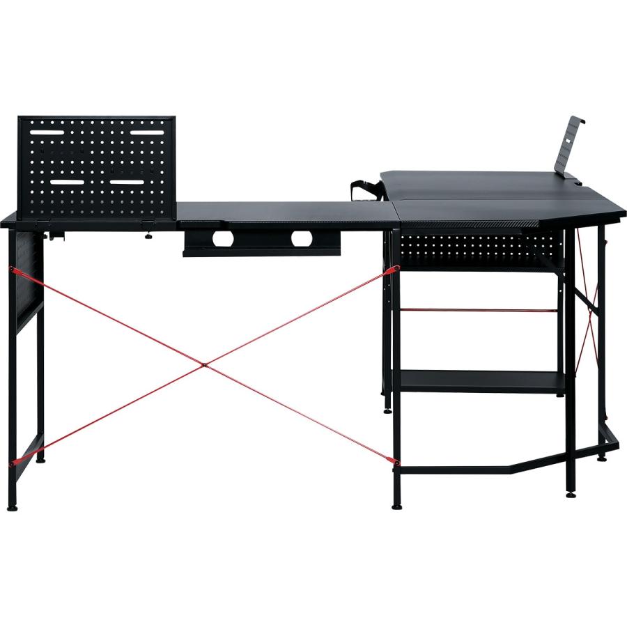 ゲーミングL型コーナーデスク(GM003 160 BK) ニトリ 『玄関先迄納品』 『1年保証』 :6201930:ニトリ Yahoo!店 - 通販 - Yahoo!ショッピング