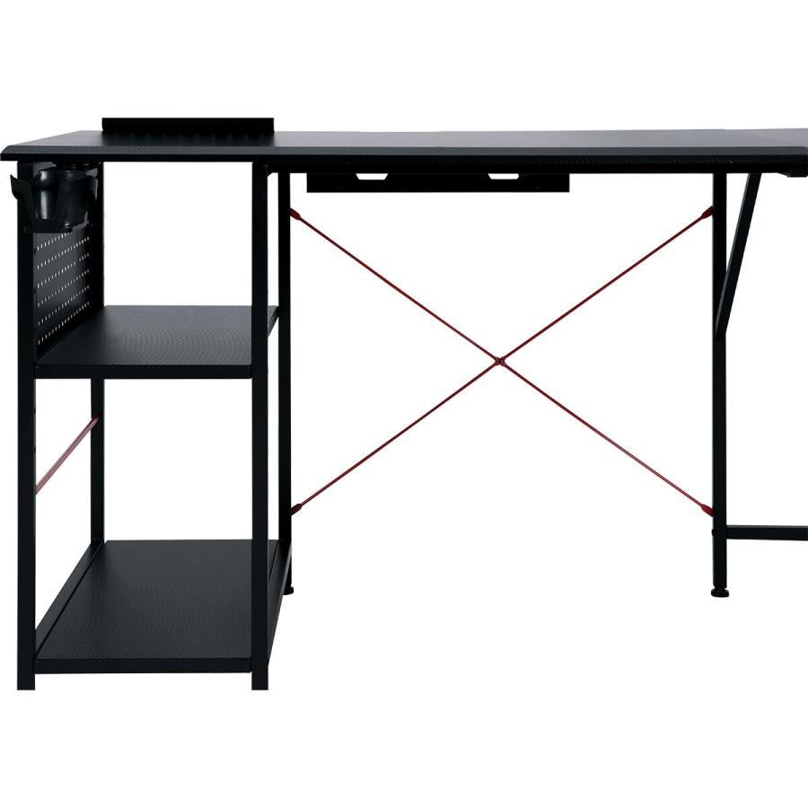 ゲーミングL型コーナーデスク(GM003 160 BK) ニトリ 『玄関先迄納品』 『1年保証』 :6201930:ニトリ Yahoo!店 - 通販 - Yahoo!ショッピング