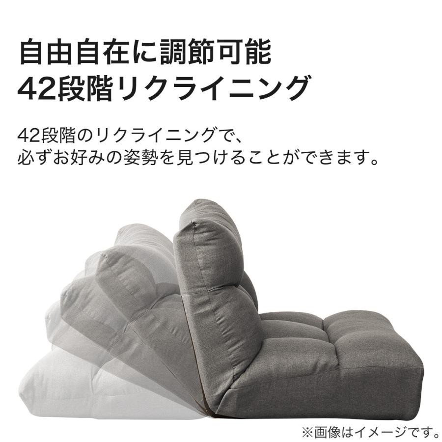 ニトリ つながるワイドポケットコイル座椅子 ローソファ 1人掛け ニトリ つながるワイドポケットコイル座椅子 ローソファ 1人掛け