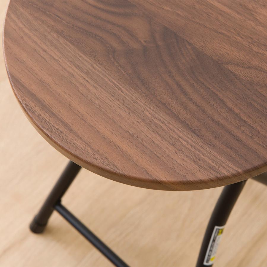 ニトリ 折りたたみスツール(XB1 ミドルブラウン) : ニトリ Yahoo!店 - 通販 - Yahoo!ショッピング