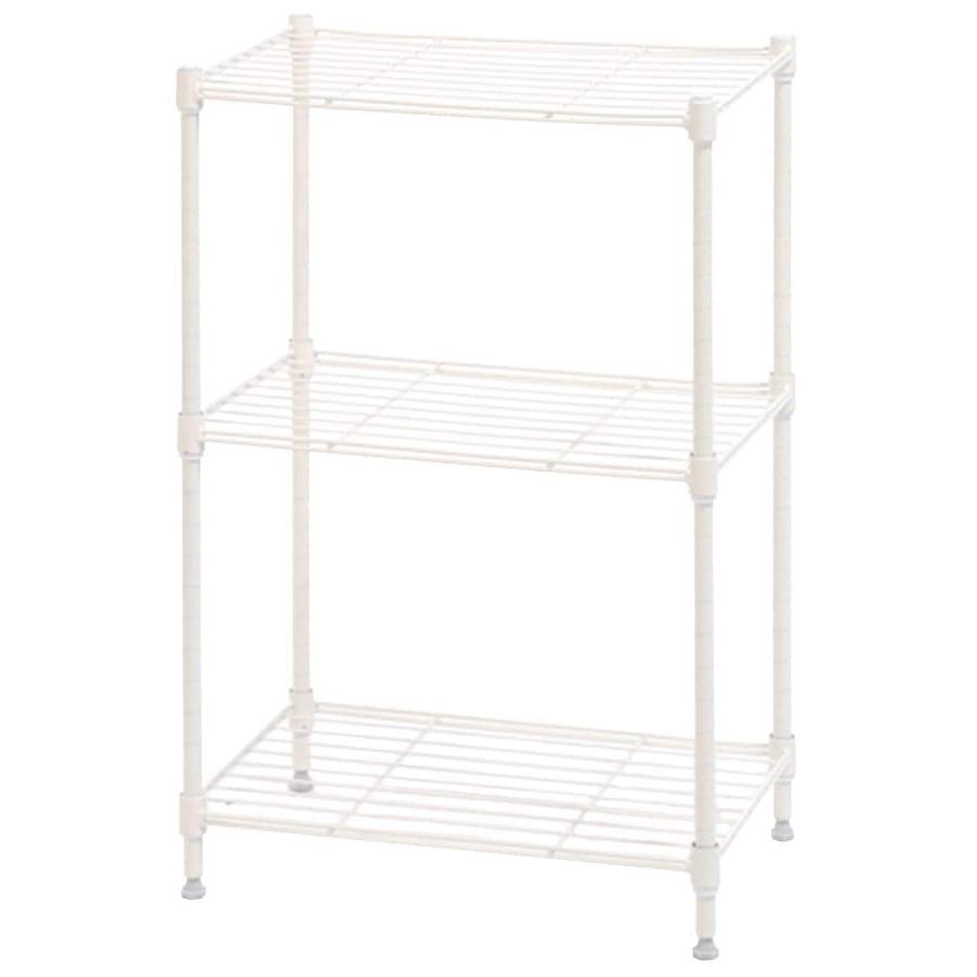 ニトリ 〔幅44.5×奥行29.5×高さ67cm〕スチールラック LT 2段(WH ニトリ 〔幅44.5×奥行29.5×高さ67cm〕スチールラック LT 2段(WH