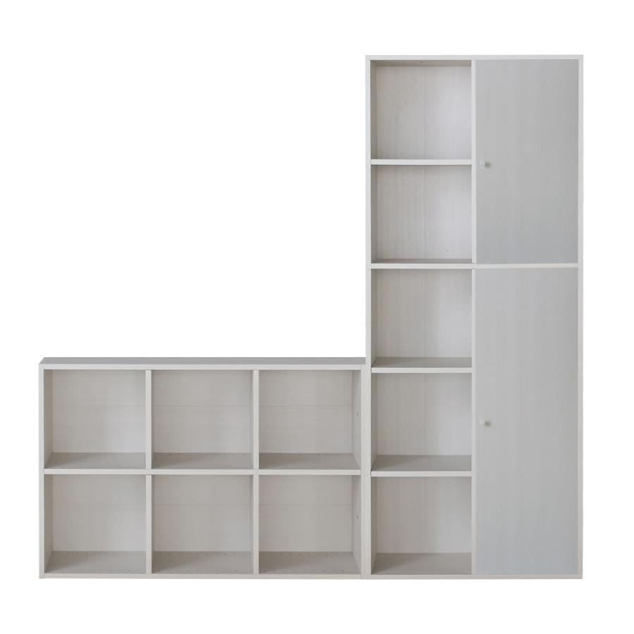 ニトリ マルチ本棚＋ウッド扉セット(リブリー1870+リブリー1170+2SW+3SW WW) 期間限定価格：4/7まで : ニトリ Yahoo!店 - 通販 - Yahoo!ショッピング