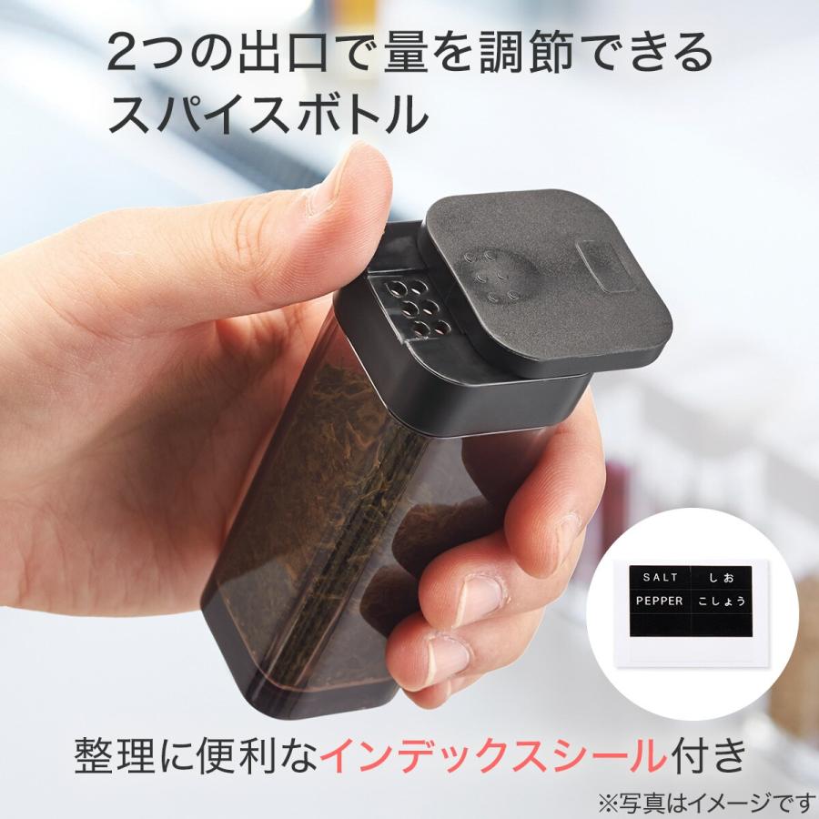マグネットスパイスボトル(MS442 ブラック) ニトリ : 8912442 : ニトリ Yahoo!店 - 通販 - Yahoo!ショッピング