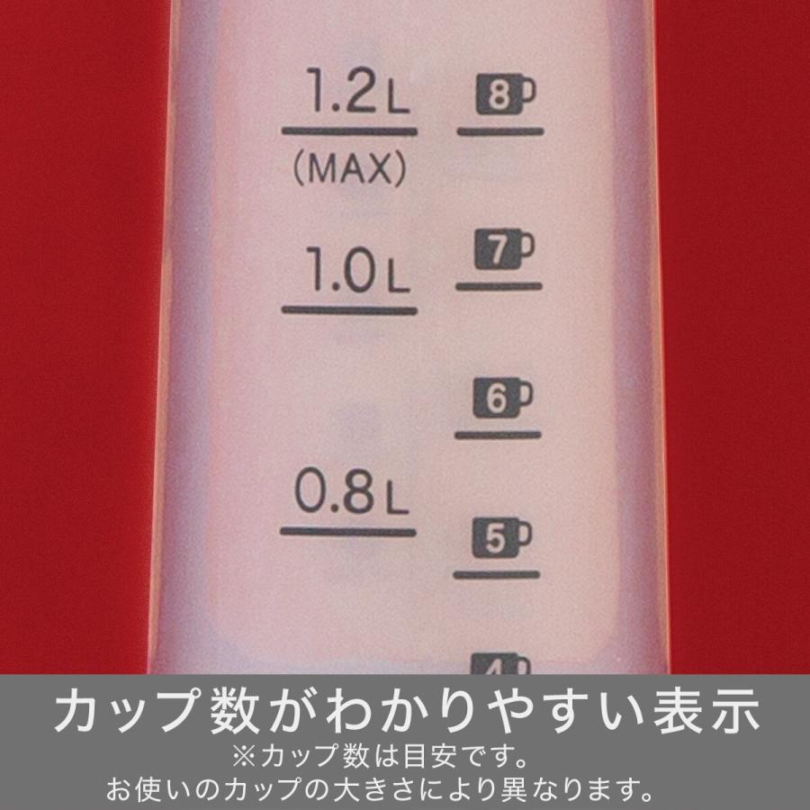 ニトリ 電気ケトル(1.2L HV2S01 レッド) : ニトリ Yahoo!店 - 通販 - Yahoo!ショッピング