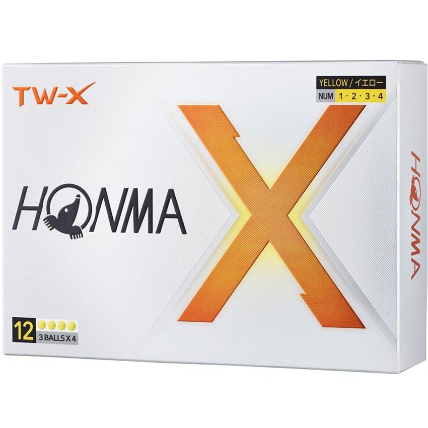 TOUR WORLD ホンマ HONMA GOLF 本間ゴルフ TOURWORLD TW-X TW-S ゴルフボール 1ダース（12球入）2024年新製品 3ピース スピン系 : ニトロゴルフ ...