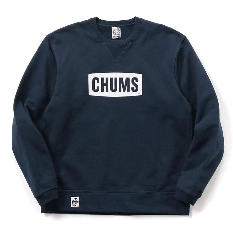 チャムス CHUMS ロゴクルートップ スウェット トレーナー 裏起毛 メンズ ネイビー CH00-1416 M L XL アウトドア キャンプ 街着 24秋冬 : ch00-1416 ...