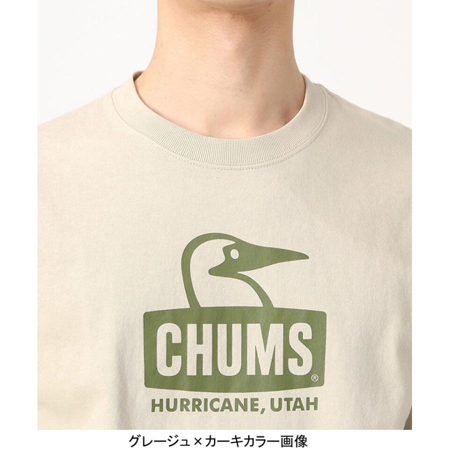 CHUMS チャムス Tシャツ レディース 長袖 ロンT ブービーフェイスロングスリーブTシャツ ホワイト/ネイビー×オレンジ CH11-2274 WM WL 【FWSL】 : ニワスポーツ ...