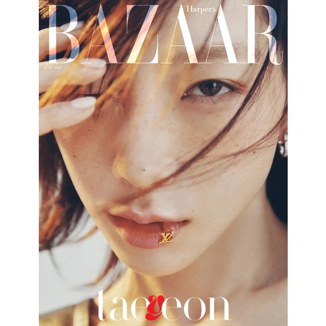 韓国 雑誌 BAZAAR (バザー) 2023年 5月号 (少女時代のテヨン表紙/EXOのカイ記事)(Bタイプ) : にゃんたろうず ...