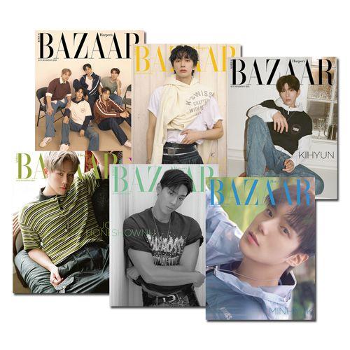 [6種セット／フォトカード] 韓国 雑誌 BAZAAR (バザー) AUTUMN EDITION 2025 (MONSTA X表紙6種セット) : にゃんたろうず NiYANTA-ROSE ...