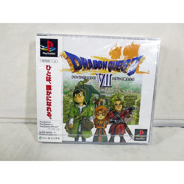 新品 PS PlayStation ドラゴンクエストVII エデンの戦士たち 未開封 : 22529 : 虹屋 - 通販 - Yahoo!ショッピング