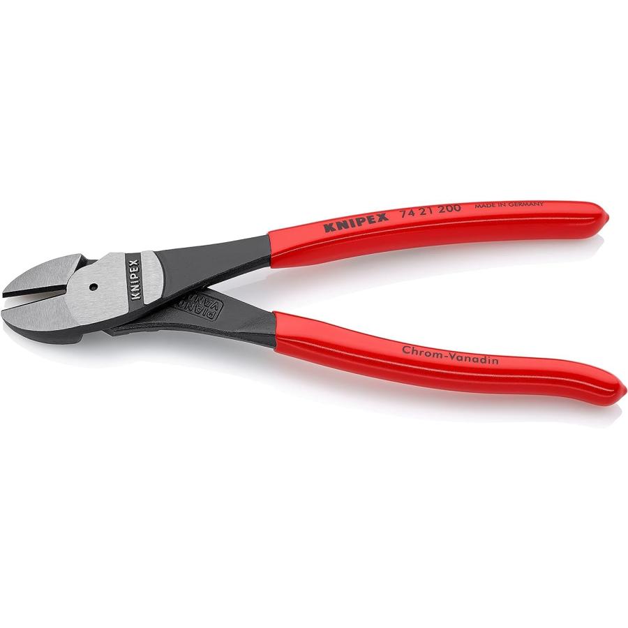 クニペックス KNIPEX 7421-200 強力型斜ニッパーベントタイプ SB : NN-Style - 通販 - Yahoo!ショッピング