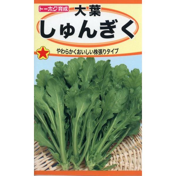 シュンギクの種 大葉しゅんぎく 25ml 品番1124 種子 たね : 日本農業システム - 通販 - Yahoo!ショッピング
