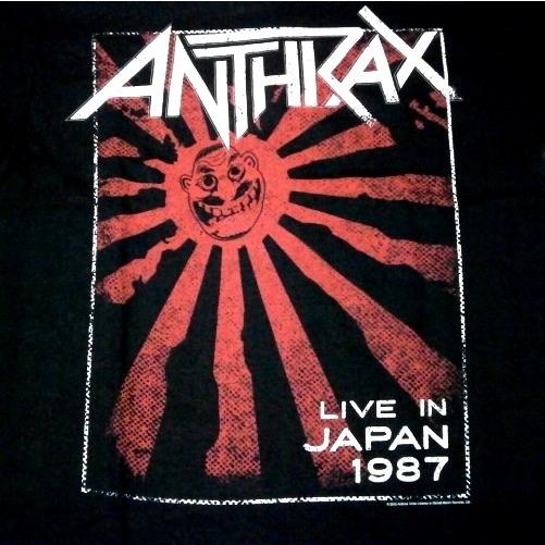 ANTHRAX「LIVE IN JAPAN 1987」Tシャツ : ant-li001 : NO-REMORSE - 通販 - Yahoo!ショッピング