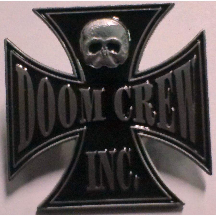 【BLACK LABEL SOCIETY】ブラックレーベルソサエティー「DOOM CREW」メタルピンバッジ : bbls-dc001 ...