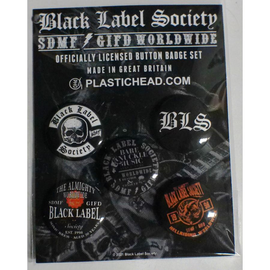【BLACK LABEL SOCIETY】ブラックレーベル ソサエティー「SDMF」ボタンピンバッジセット : bbls-sd002 : NO ...