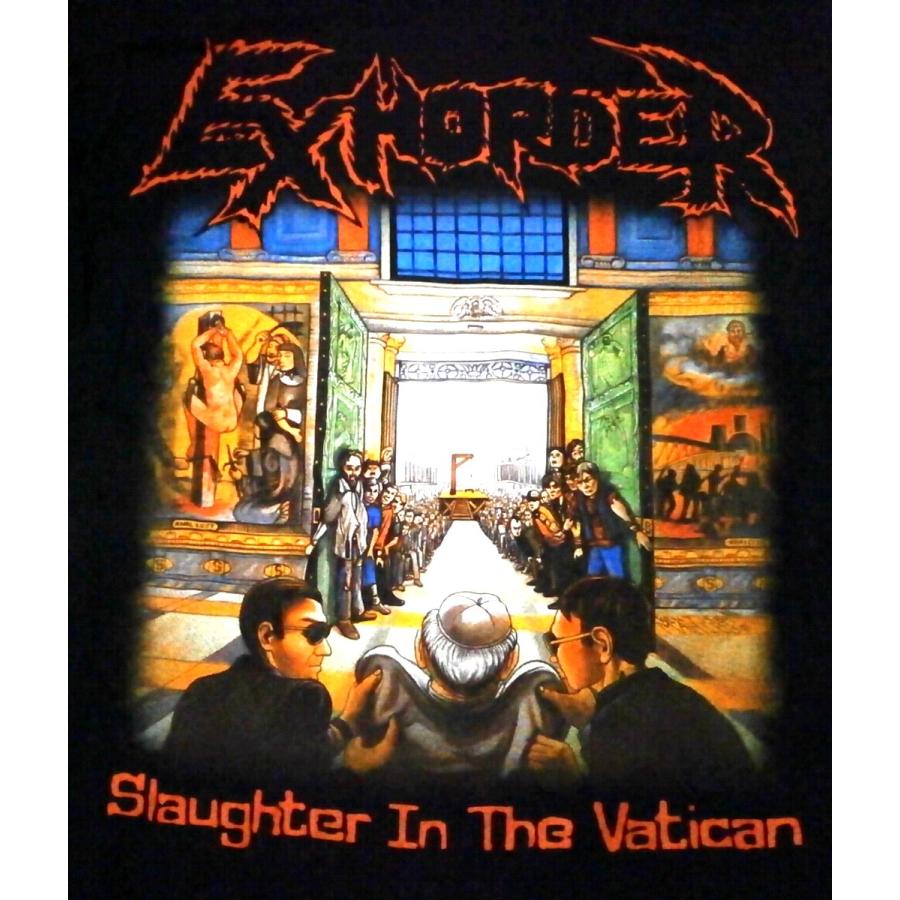 EXHORDER「SLAUGHTER IN THE VATICAN」Tシャツ : NO-REMORSE - 通販 - Yahoo!ショッピング