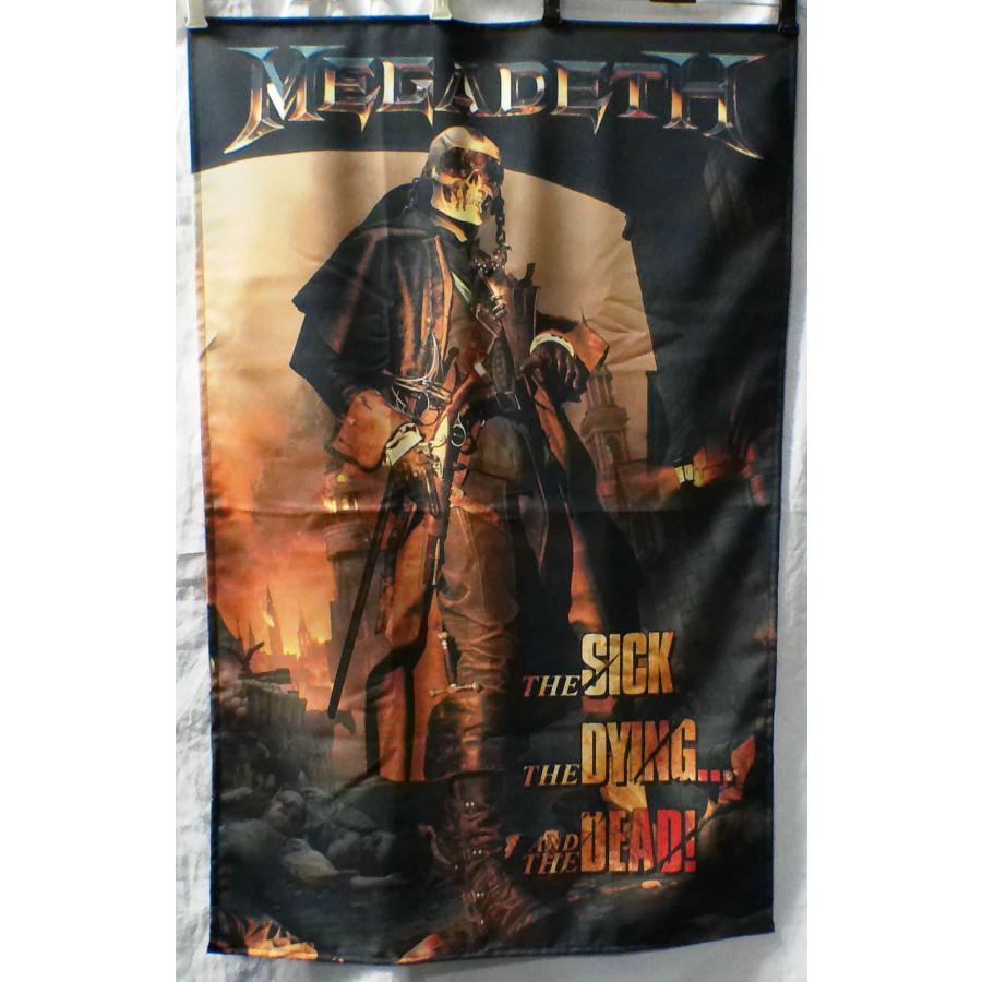 【MEGADETH】メガデス「The Sick, the Dying and the Dead」フラッグ : fmega-ts002 : NO-REMORSE - 通販 - Yahoo!ショッピング