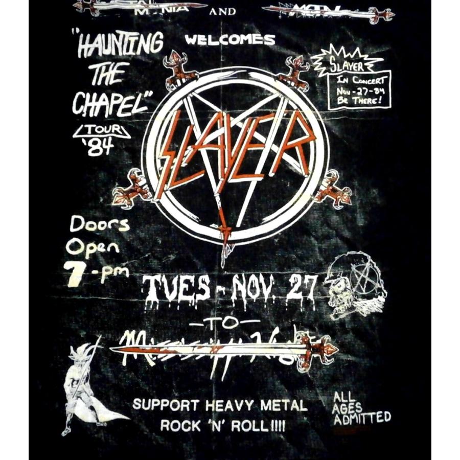 SLAYER「HAUNTING FLYER」Tシャツ : slay-hf001 : NO-REMORSE - 通販 - Yahoo!ショッピング
