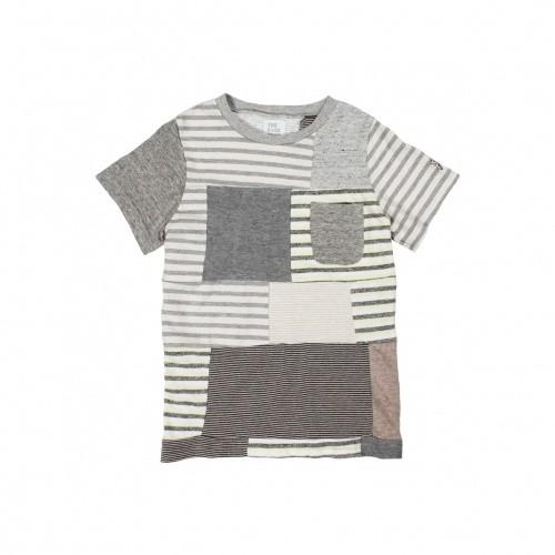 【SALE30%OFF! THE PARK SHOP】REMAINDER PK TEE PST-03 GRAY ザパークショップ リメイクポケットTシャツ KIDS 子供服 ボーイズ ...