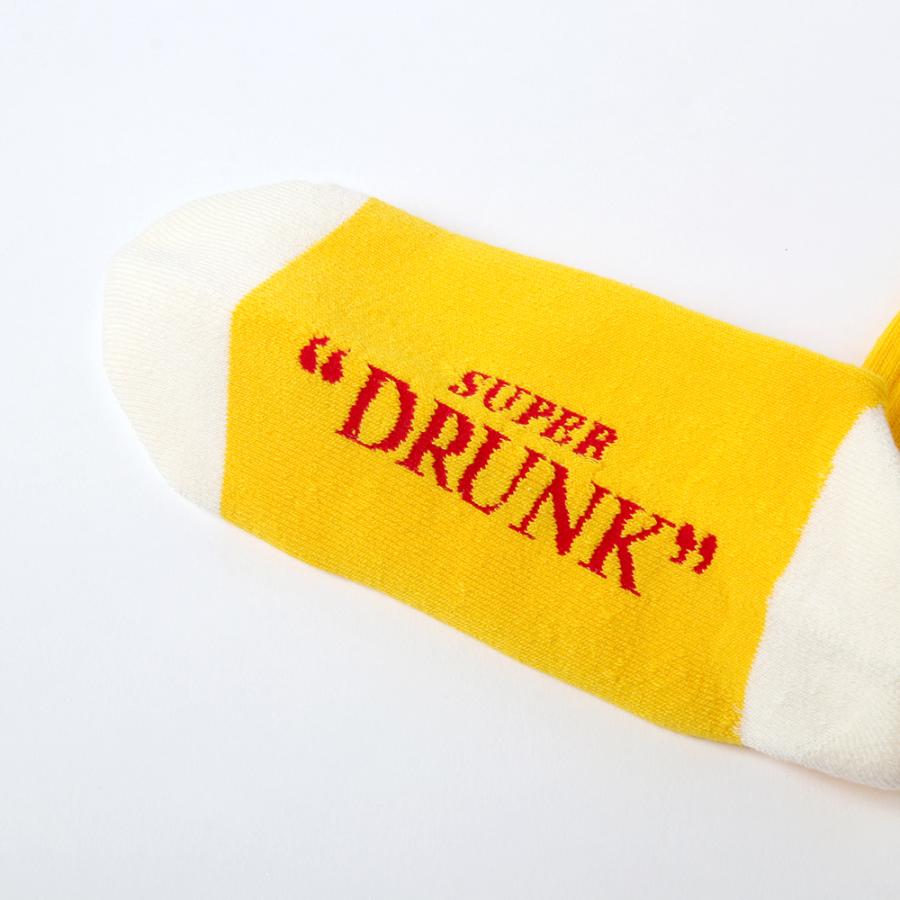PUNK DRUNKERS 【PUNK DRUNKERS】足靴下 PDS-24052 パンクドランカーズ ソックス 靴下 SOCKS ビール ...