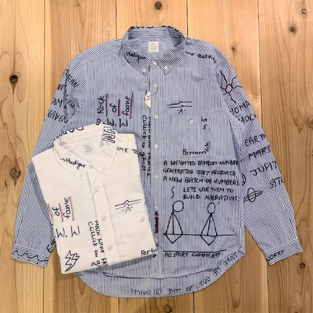 【THE PARK SHOP】TRIPBOY SHIRTS TPS-433 ザパークショップ トリップボーイシャツ 落書き 手描き ボタンダウン : nagi-NO TARGET - 通販 ...