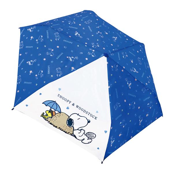 SNOOPY（スヌーピー） 90469 キャラクター折畳傘 53cm リトルフラワー ピーナッツ PEANUTS 折りたたみ傘 折り畳み傘 ...