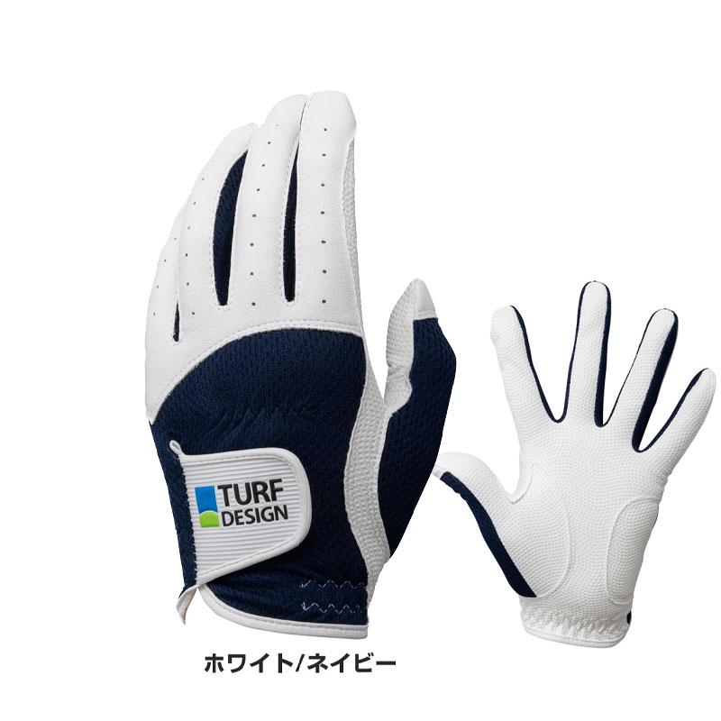 ターフ デザイン 両手用 グローブ レディース用 TDGL-2170L ゴルフ 手袋 TURF DESIGN ゴルフグローブ 手袋 日焼け対策 ...