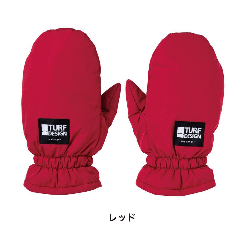 TURF DESIGN ターフデザイン ミトングローブ TDMG-2276エアフレーク使用 Air Flake 両手用 冬用 防寒 手袋 カイロ expoint01 : ノーブルゴルフ ...