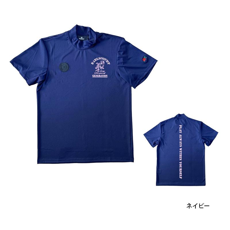 ロゴ モックネックトップ アールズコート ゴルフ シャツ ゴルフウエア EC-G042 :ec-g042:ノーブルゴルフ - 通販 - Yahoo!ショッピング