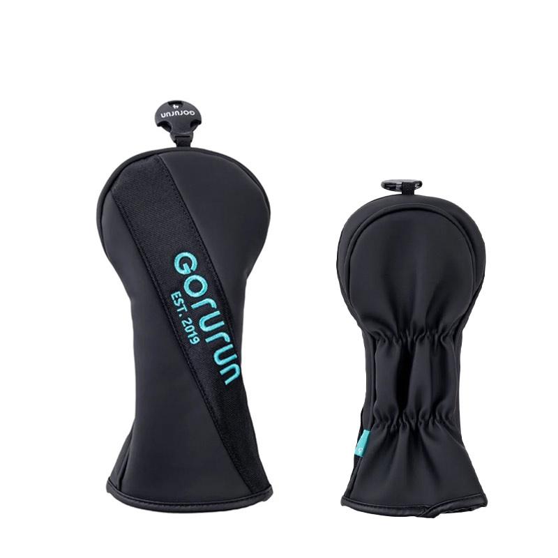 ごるらん 山内鈴蘭 ゴルフ ヘッドカバー フェアウエイウッド用 ユーティリティ用 単品 Gorurun ブラック ホワイト アクセサリー カバー AO015 AO016 : ノーブルゴルフ ...