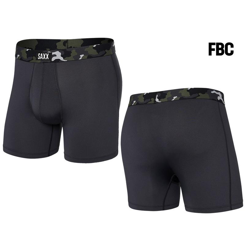 SAXX サックス ボクサーパンツ SPORT MESH BOXER BRIEF FLY SXBB12F 前開き スポーツメッシュ メンズ ...