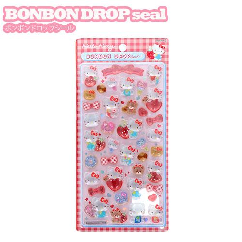 BONBON DROPシール ボンボンドロップシール ハローキティ赤 サンリオ サンスター文具 S8812098 : NOBUMARU ...
