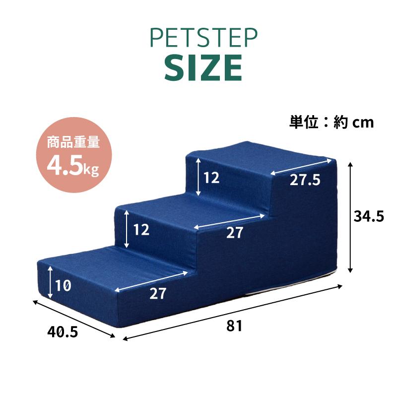 moca company Animo ドッグステップ ペット用ステップ ペット用品 介護 犬 ペット階段 日本製 国産 踏み台 ペットステップ : noconoco・キッチン Yahoo!店 ...