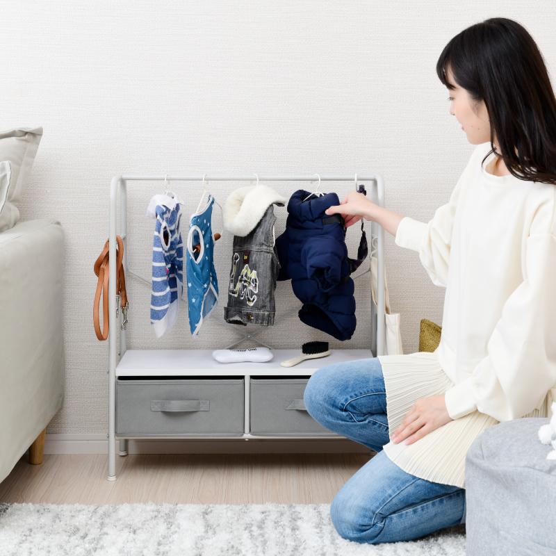 moca company Animo ペットハンガーラック W640 : noconoco・キッチン Yahoo!店 - 通販 - Yahoo!ショッピング