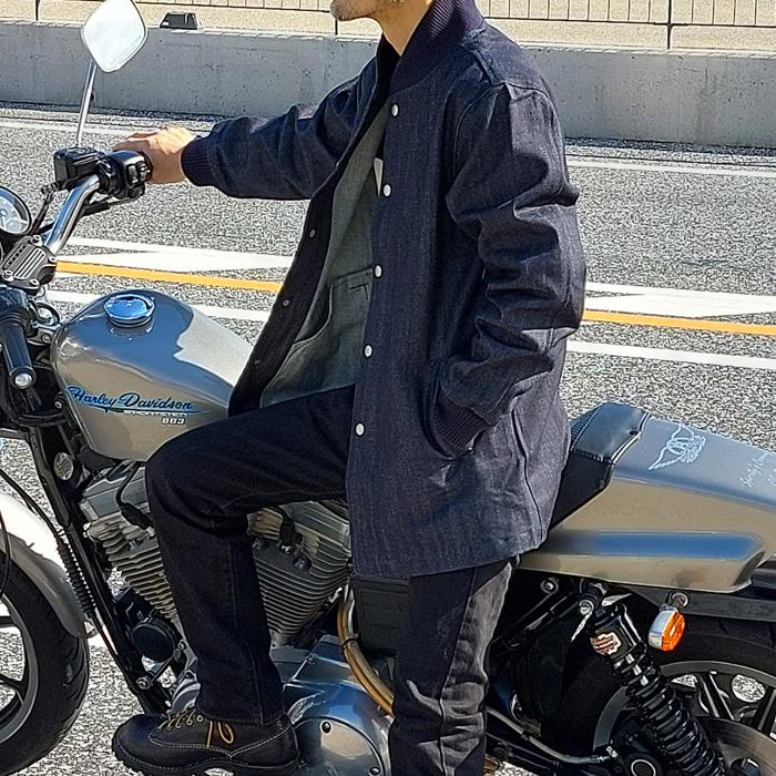 EAGLE STAR(ファッション) 70-80年代風デニムファラオコート EAGLE STAR(ファッション) 70-80年代風デニムファラオコート