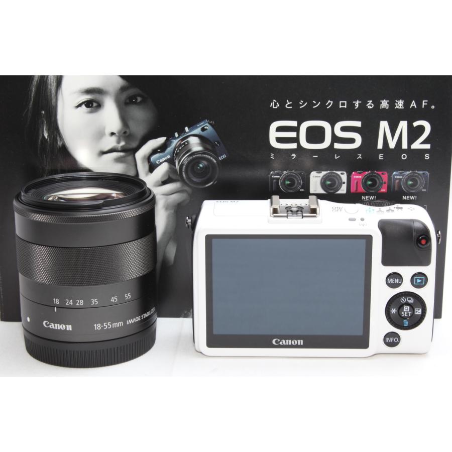 ミラーレス一眼 Canon キヤノン EOS M2 レンズキット ホワイト 新品SDカード付き :eosm2-wht:カメラ専門店NOGI-CAMERA Yahoo!店 - 通販 ...