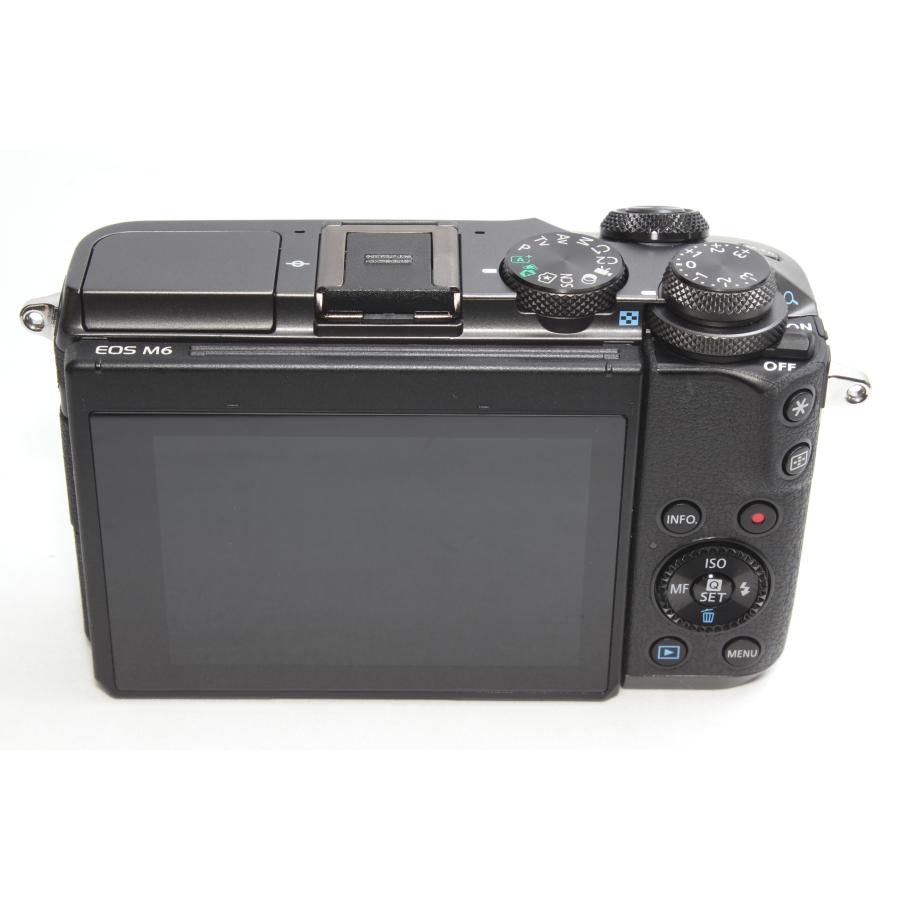 キヤノン ミラーレス一眼 Canon EOS M6 レンズキット ブラック キヤノン ミラーレス一眼 Canon EOS M6 レンズキット ブラック
