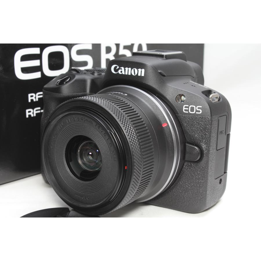 キヤノン ショット数極少 ミラーレス一眼 Canon EOS R50 レンズキット ブラック 新品SDカード付き : カメラ専門店NOGI-CAMERA Yahoo!店 - 通販 ...