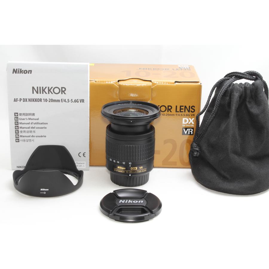 ニコン（Nikon） 超広角レンズ AF-P DX NIKKOR 10-20mm f/4.5-5.6G VR レンズ 手ブレ補正 : カメラ ...