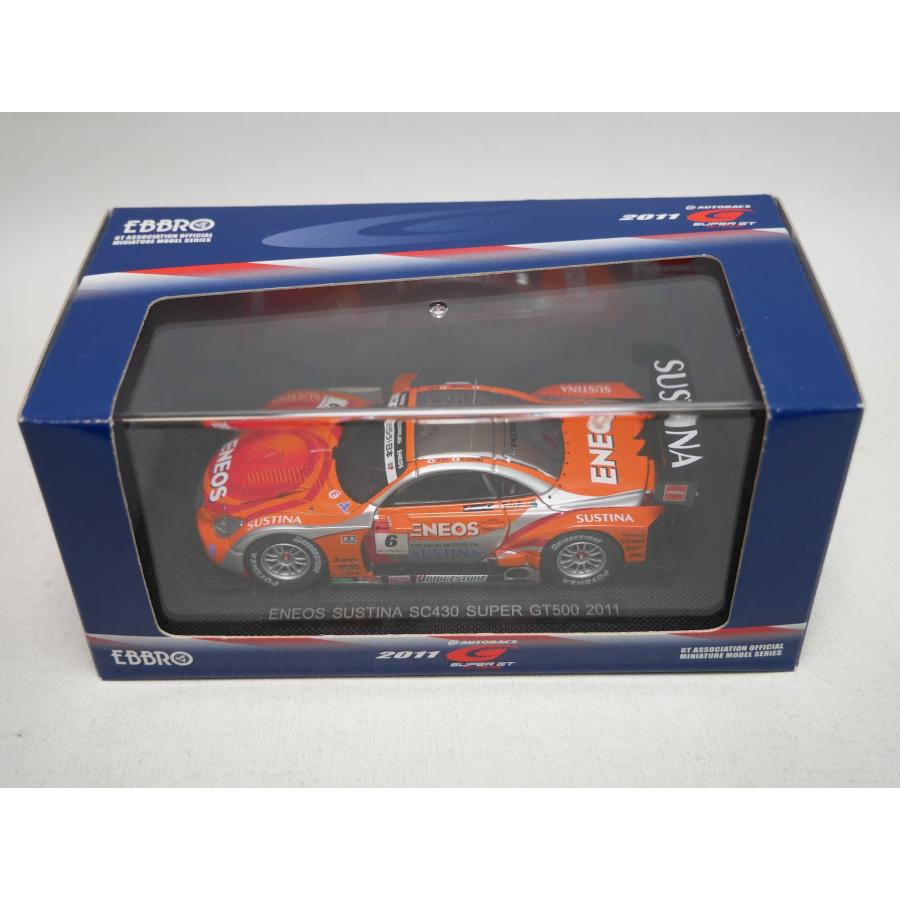 エブロ EBBRO 1/43 Lexus レクサス ENEOS エネオス SUSTINA SC430 スーパーGT500 2011 #6 ...