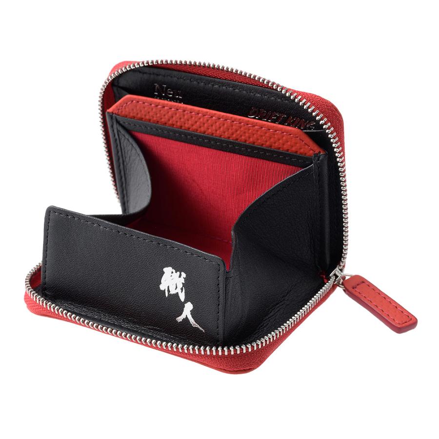 DRIFTKING model 土屋圭市氏とNeu interesseのコラボレーションシリーズ 小銭入れ(ラウンドファスナー) ノイインテレッセ ドリフトキング モデル 0548 : ...