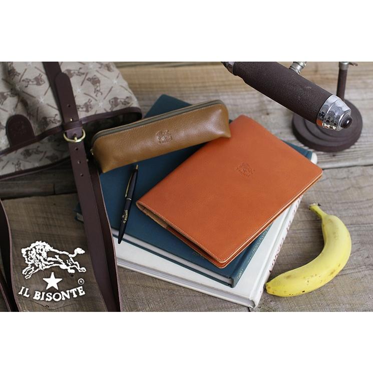 イルビゾンテ 文房具 ノートカバー(A5) 商品番号5412305198 送料無料 文房具ステーショナリー レザーカバー IL BISONTE :5412305198-ilb:イルビゾンテ正規 ...