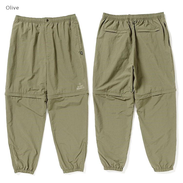 MAGIC NUMBER 【s30】【マジックナンバー/MAGIC NUMBER】2WAY NYLON PANTS（2WAYナイロンパンツ）[24SS-MN026]【送料無料】【キャンセル返品 ...