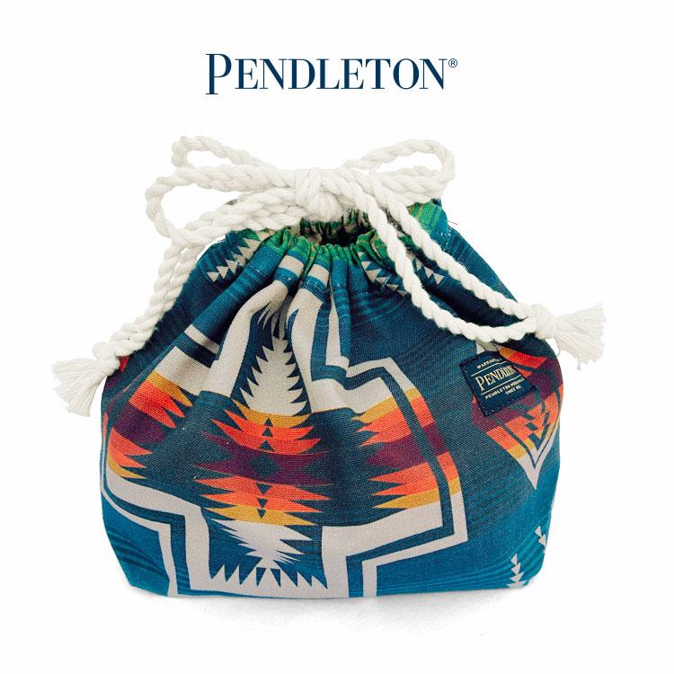 PENDLETON 【s20】【ペンドルトン/PENDLETON】New Print Lunch Bag String（ニュープリントランチ ...