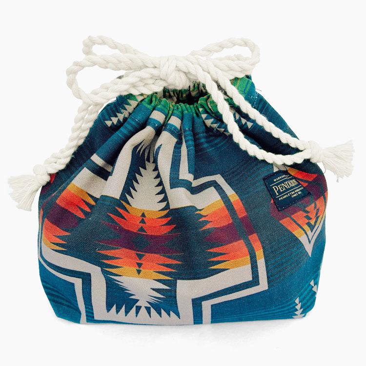 【s20】【ペンドルトン/PENDLETON】New Print Lunch Bag String（ニュープリントランチバッグストリング ...
