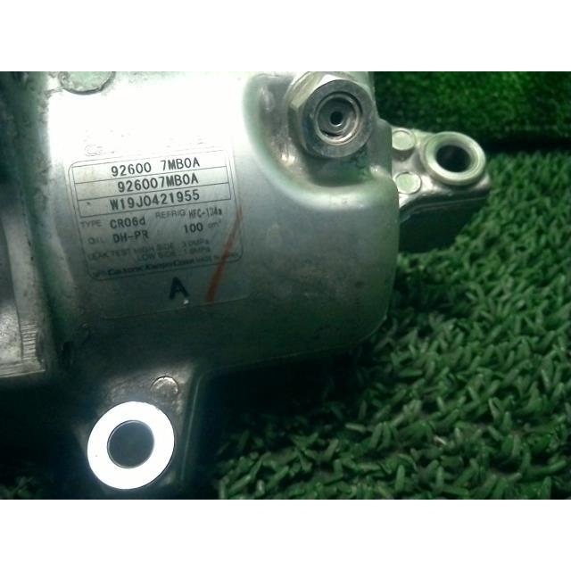 デイズ 5BA-B43W A/Cコンプレッサー CR06D 92600-7MB0A :221222000360700:nomo10 ヤフーショップ - 通販 - Yahoo!ショッピング