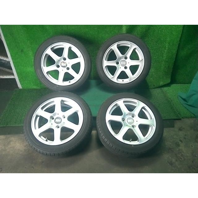 RH Wheels 15インチ 4本セット 前後サイズ違い 15×5J +25 15×6J +0 3穴 112 ハブ径56mm 155 ...