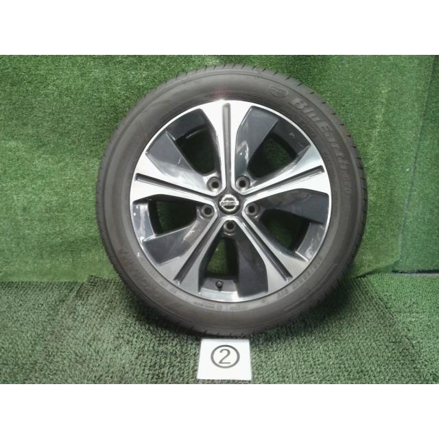 キックス 6AA-RP15 純正 アルミホイール 17インチ 1本 17×6.5J タイヤ付 205/55R17 40300-5RY0A ＜2 ...