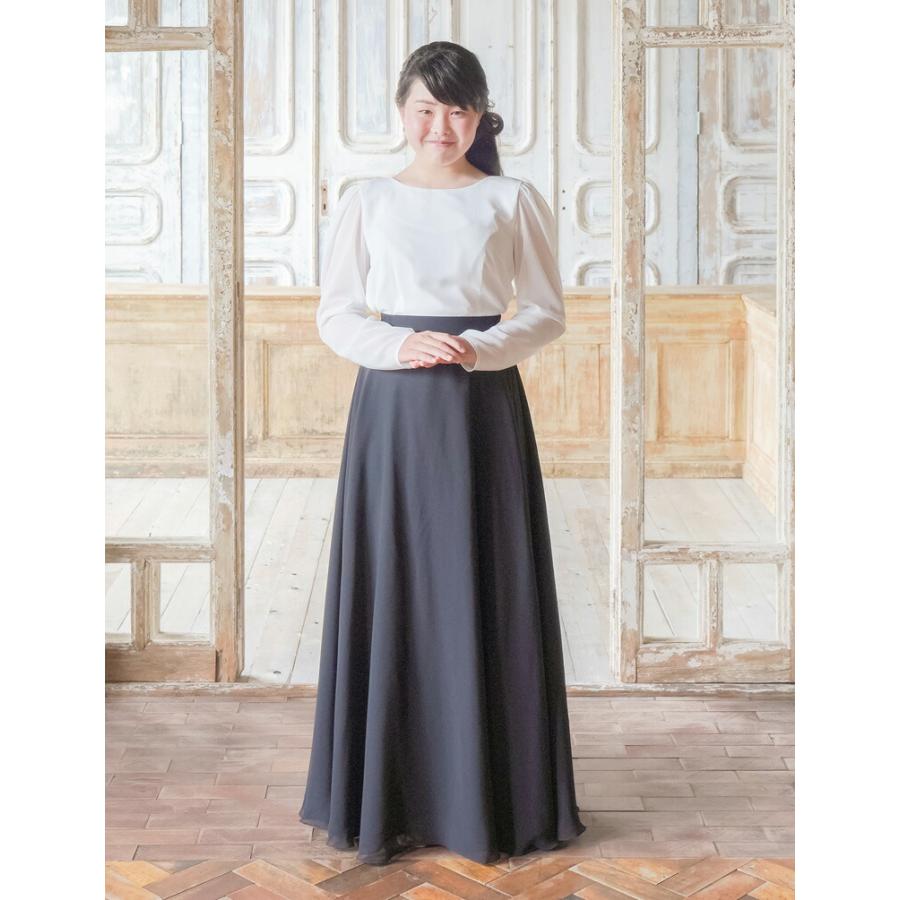 ブラウス 演奏会 白 黒 フォーマル シフォン ジョーゼット ブラウス コーラス 衣装 合唱 ピアノ 発表会 大人 bl817 :bl818 ...